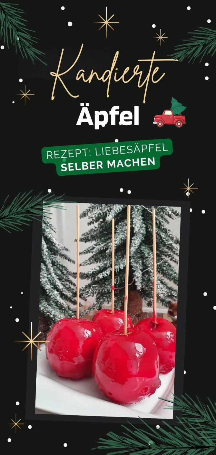 Kandierte Äpfel Rezept: Kirmes Paradiesapfel selber machen Kandierte Äpfel Rezept: Kirmes Paradiesapfel selber machen